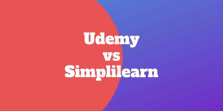 Simplilearn vs Udemy Comparison | Investormint